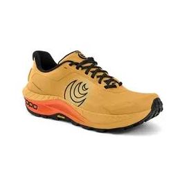 Topo Athletic Topo Laufschuhe MTN Racer 4 (Mountain, Trail, breitere Zehenbox) orange/schwarz Herren