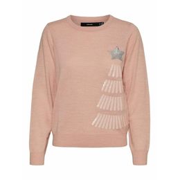 V&eacute;ro Moda Vero Moda Sweater 'Tree' female Orange size S