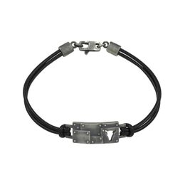 CAI ca&iuml; Armband Herren Gr&ouml;&szlig;e One Size silbergrau / schwarz