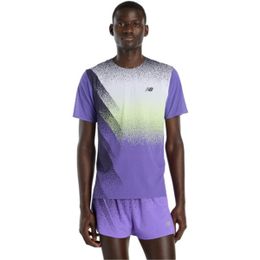 New Balance Race Day Ultra Light Printed T-shirt Herren