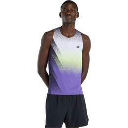 New Balance Race Day Ultra Light Printed Singlet Herren
