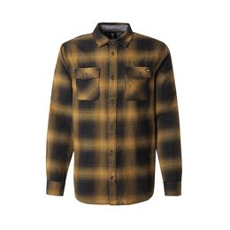 Vans Hemd 'MONTEREY III' Herren Gr&ouml;&szlig;e XXL cognac / schwarz