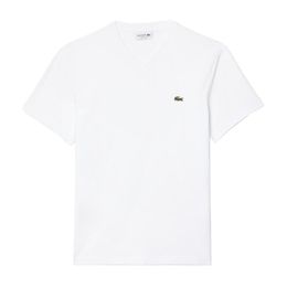 Lacoste Shirt ' V-Neck Tee ' male White size XXL