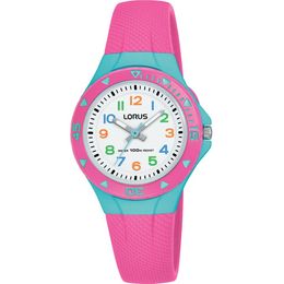 Lorus Uhr M&auml;dchen Gr&ouml;&szlig;e One Size t&uuml;rkis / orange / magenta / wei&szlig;