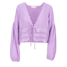Seasons Of April Blouse 'Laura' female Purple size One Size