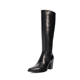 Dune LONDON Stiefel 'Silah' Damen Gr&ouml;&szlig;e 40/40.5 schwarz Winterschuhe