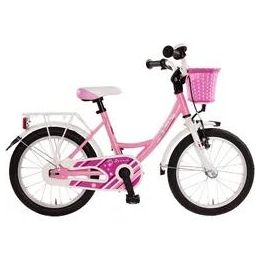 Kinderfahrrad Bachtenkirch "MY BONNIE" rosa/ wei&szlig;" Gr. 29, rosa (rosa, wei&szlig;), Fahrr&auml;der, Kinder, 29cm, 16 Zoll (40,64cm)
