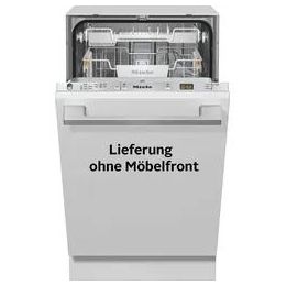 Miele vollintegrierbarer Geschirrsp&uuml;ler "G 5590 SCVi SL Active", Energieeffizienz: E (A-G), silber (silberfarben), B:44,8cm H:80,5cm T:55cm, Geschirrsp&uuml;ler