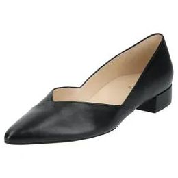 H&ouml;gl Ballerina H&Ouml;GL "H&ouml;gl Ballerinas Leder", Damen, Gr. 41,5, schwarz, Leder, Schuhe Ballerina