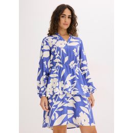 bonprix Tunika-Kleid, blau, Viskose