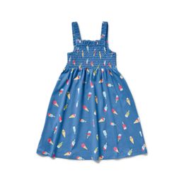 Tchibo - Tr&auml;gerkleid - M&auml;dchen - Gr. 110/116 - blau