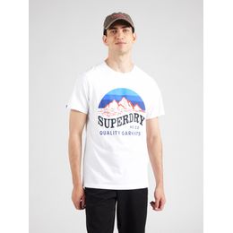 Superdry & Co T-Shirt 'Great Outdoors' Herren Gr&ouml;&szlig;e XXL blau / rot / schwarz / wei&szlig;