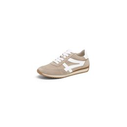 Gabor - Sneaker, beige, Gr. 37 - Leder