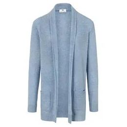 Cardigan aus 100% Schurwolle Peter Hahn blau, 38