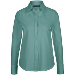Fadenmeister Berlin - Jersey-Bluse, gr&uuml;n, Gr. 38 / S - Baumwolle