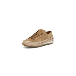 Candice Cooper - Sneaker Janis Strip Chic, beige, Gr. 37 - Leder
