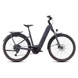 Cube Kathmandu Hybrid ONE 800 Easy Entry 2025 - shadowgrey ́n ́black - 46cm | 28 Zoll