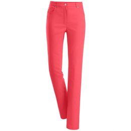 Stehmann Comfort line Damen 5-Pocket-Hose in elastischer Qualit&auml;t, hummerrot, Gr&ouml;&szlig;e 22