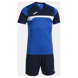 Joma Danubio III Trikot + Shorts Set Kinder 703 - royalblau 116