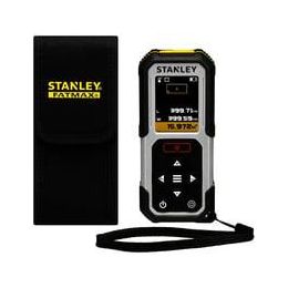 Stanley FATMAX Laser-Entfernungsmesser schwarz/silber, Reichweite 60m