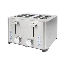 ProfiCook Toaster PC-TA 1252 edelstahl, 1.500 Watt, f&uuml;r 4 Scheiben Toast