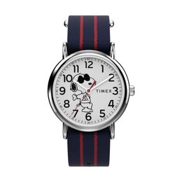Timex Uhr ' Peanuts Weekender Cool Joe ' Damen Gr&ouml;&szlig;e One Size navy / mischfarben
