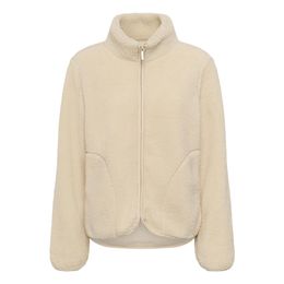 Kaffe Fleecejacke 'KAAlly' Damen Gr&ouml;&szlig;e S creme
