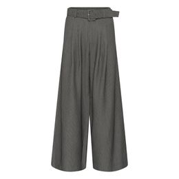My Essential Wardrobe Hose Damen Gr&ouml;&szlig;e 36 dunkelgrau / wei&szlig;