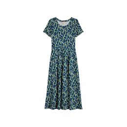 Seasalt Cornwall Kleid 'S/S Veronica' Damen Gr&ouml;&szlig;e 44 navy / grasgr&uuml;n / schwarz / wei&szlig; Winterkleid