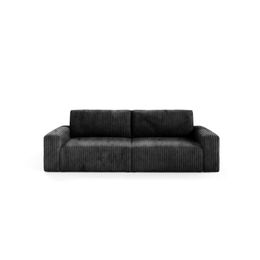 M&ouml;bel Kraft Einzelsofa mit Schlaffunktion Fano schwarz Ma&szlig;e (cm): B: 252 H: 79 &raquo; M&ouml;bel Kraft