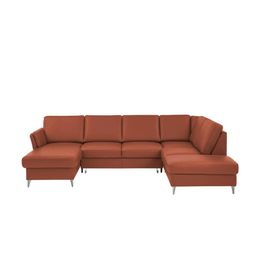 Kollektion Kraft Wohnlandschaft Veit rot Ma&szlig;e (cm): B: 305 H: 90 T: 204.0 &raquo; M&ouml;bel Kraft
