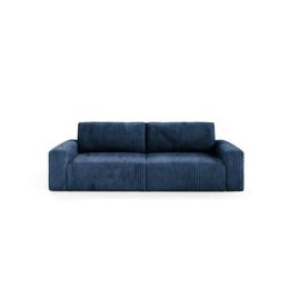 M&ouml;bel Kraft Einzelsofa mit Schlaffunktion Fano blau Ma&szlig;e (cm): B: 252 H: 79 &raquo; M&ouml;bel Kraft