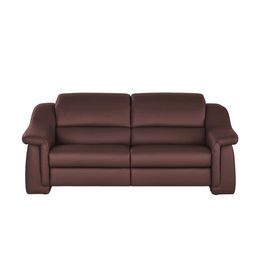 himolla Ledersofa 1501 rot Ma&szlig;e (cm): B: 202 H: 84 T: 106.0 Sofas > Sofas nach Material > Ledersofas &raquo; Sofa DE