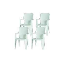 siena GARDEN Stapelsessel 4er-Set Eden schwarz Ma&szlig;e (cm): B: 55 H: 91 &raquo; M&ouml;bel Kraft