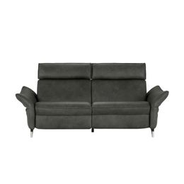 himolla Einzelsofa aus Echtleder 1926 grau Ma&szlig;e (cm): B: 194 H: 94 T: 95.0 Sofas > Sofas nach Material > Ledersofas &raquo; Sofa DE