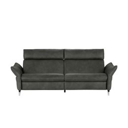 himolla Einzelsofa aus Echtleder 1926 grau Ma&szlig;e (cm): B: 224 H: 94 T: 95.0 Sofas > Sofas nach Material > Ledersofas &raquo; Sofa DE