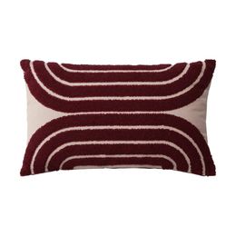CS Schmal como Kissen Retro rot Ma&szlig;e (cm): B: 30 Accessoires > Kissen > Dekokissen &raquo; Sofa DE