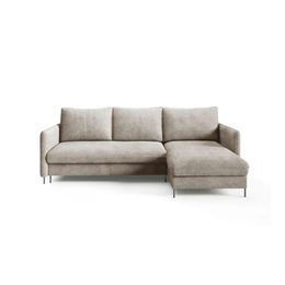 Ecksofa Bellis beige Ma&szlig;e (cm): B: 216 H: 95 Sofas > Sofas nach Material > Stoffsofas &raquo; Sofa DE