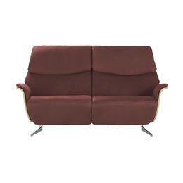 himolla Einzelsofa Leder mit verschiedenen Funktionen 4818 rot Ma&szlig;e (cm): B: 187 H: 106 T: 92.0 Sofas > Sofas nach Material > Ledersofas &raquo; Sofa DE