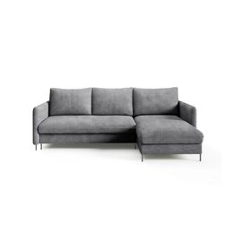 Ecksofa Bellis grau Ma&szlig;e (cm): B: 216 H: 95 Sofas > Sofas nach Material > Stoffsofas &raquo; Sofa DE