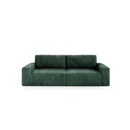 Einzelsofa mit Schlaffunktion Fano gr&uuml;n Ma&szlig;e (cm): B: 252 H: 79 Sofas > Sofas nach Material > Stoffsofas &raquo; Sofa DE