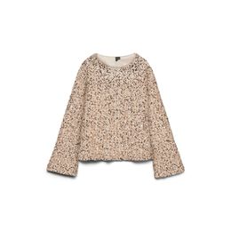 V&eacute;ro Moda Vero Moda Bluse 'VMBella' Damen Gr&ouml;&szlig;e S beige
