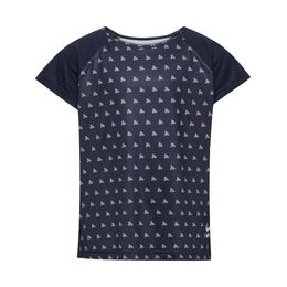 Hummel T-Shirt M&auml;dchen Gr&ouml;&szlig;e 146/152 dunkelblau / lila