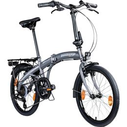 Z&uuml;ndapp Z&uuml;ndapp ZF20 Speed Folder 20 Zoll Klapprad Faltrad Stadtrad Fahrrad faltbar Klappfahrrad StVZO