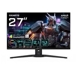 Gigabyte AORUS FO27Q5P, OLED 27 Zoll QHD Gaming Monitor 0,03 ms Reaktionszeit 500 Hz