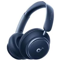 SOUNDCORE BY ANKER Soundcore Space Q45 mit Mikrofon, Over-ear Kopfh&ouml;rer Bluetooth Blau