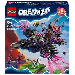 Lego DREAMZzz 71478 Der Mitternachtsrabe der Nimmerhexe Bausatz, Mehrfarbig