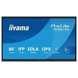iiyama ProLite TE8615A-B1AG Interaktiver Business Touch Monitor, Schwarz