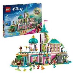 Lego Disney Princess 43267 Prinzessinnenschloss mit Haustieren Bausatz, Mehrfarbig