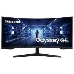 Samsung Odyssey G5 C34G55TWWP 34 Zoll UWQHD Gaming Monitor 1 ms Reaktionszeit 165 Hz